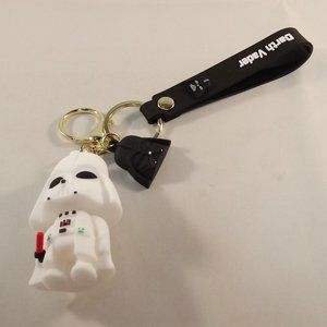 Accessories | Darth Vader White Night Star Wars Key Chain Key Ring ...